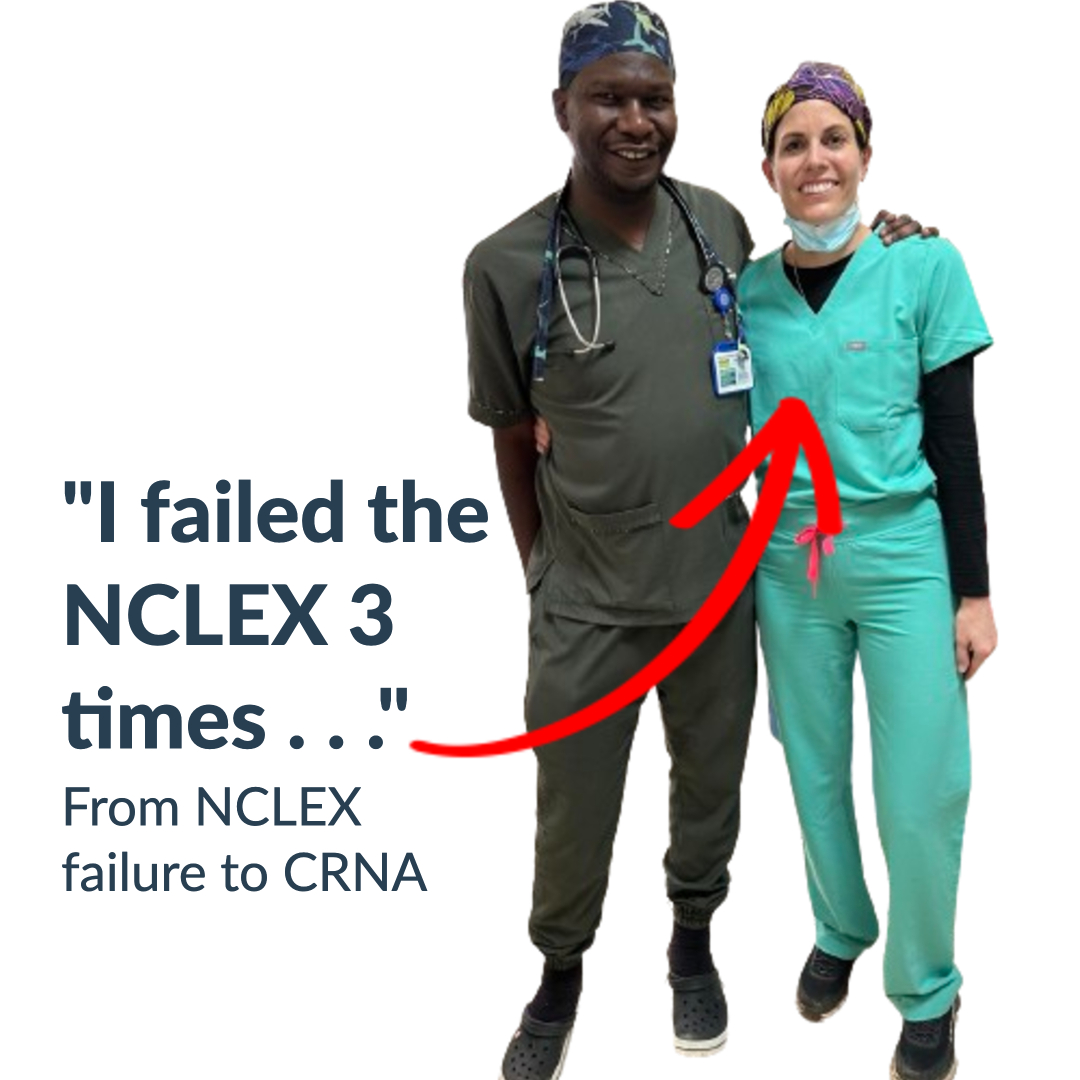 I failed the NCLEX 3 times, but then