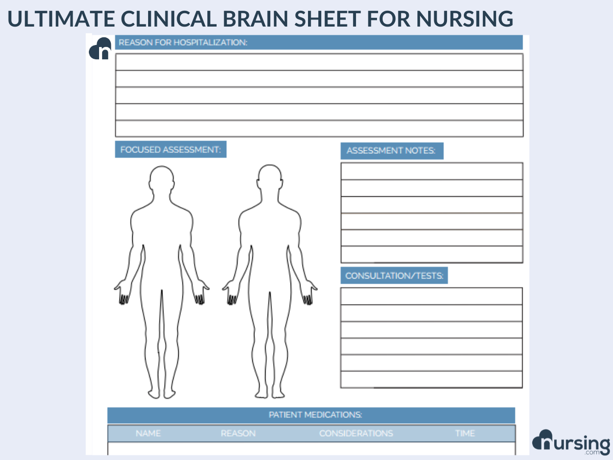 Ultimate Nursing Report Sheet Database & Free Downloads