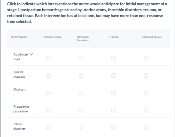 Ultimate Guide in Answering Matrix Multiple Response on The NGN NCLEX ...